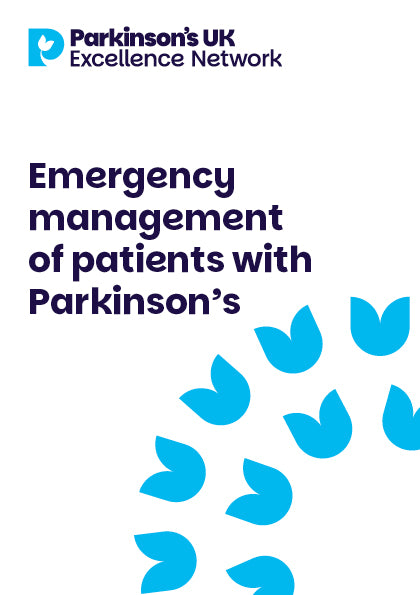 Emergency management of patients with Parkinson’s – Parkinson's UK shop
