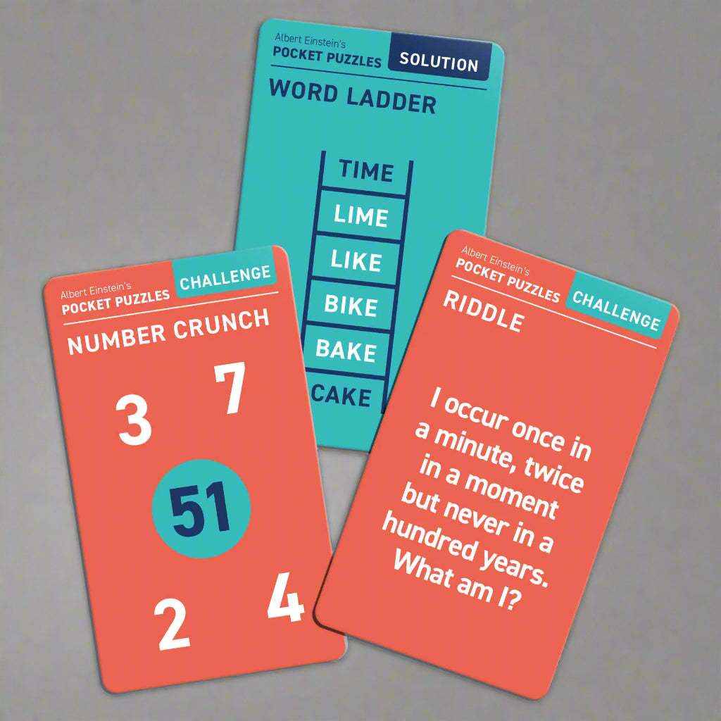 Albert Einstein's Pocket puzzles – Parkinson's shop